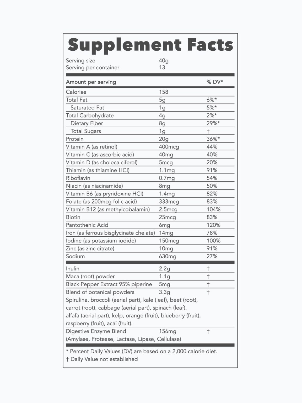 Vegan Protein Powder | Superblend Protein | By Form®