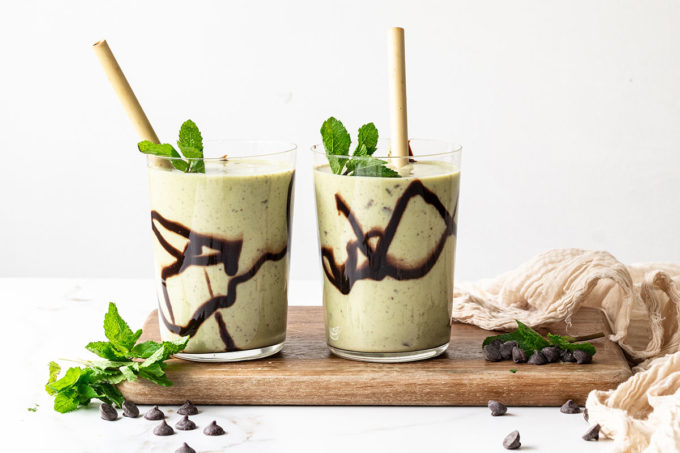 Mint Choc Chip Smoothie - Form