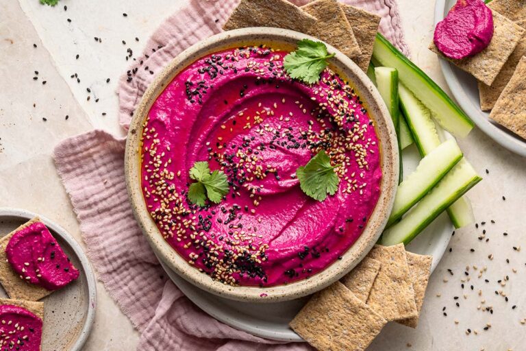 Beetroot Hummus - Form