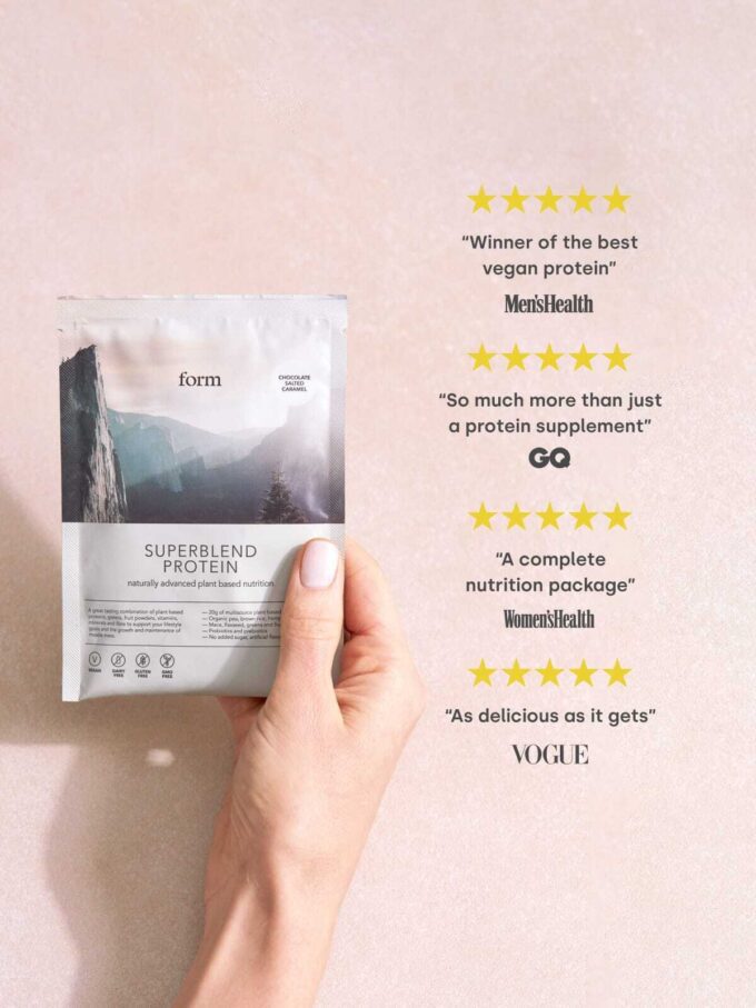 Vegan Protein Powder | Superblend Protein Single Serve Sachets | By Form®