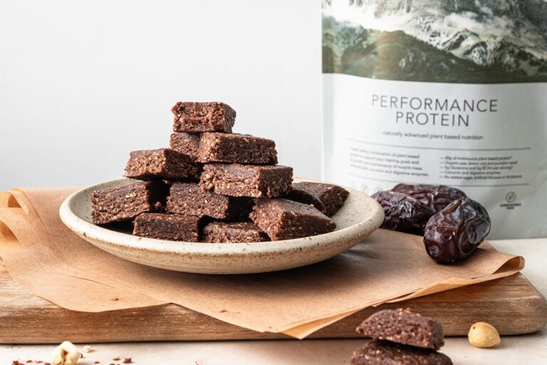 Chocolate Hazelnut Protein Bites - Form